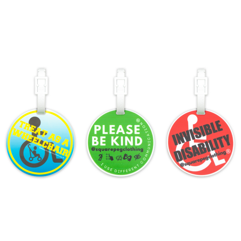 Square Peg - Invisible Disability Tags | SpecialKids.Company